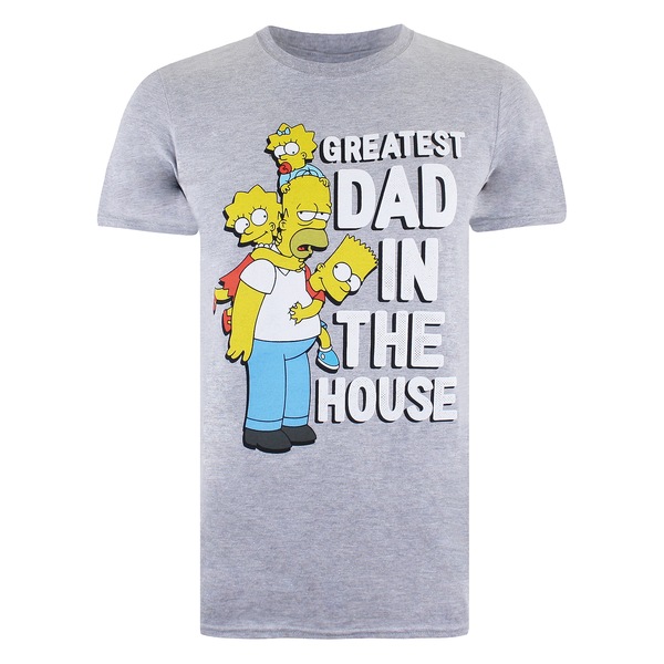 Buy The Simpsons Mens Greatest Dad In The House T-Shirt - MyDeal Australia