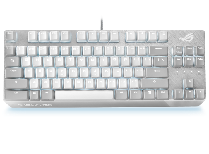 Buy ASUS ROG STRIX SCOPE NX TKL Moonlight White Red Switch Wired ...