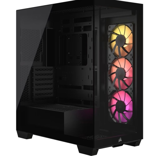 Buy CORSAIR 3500X ARGB Mid-Tower PC Case, Black CC-9011278-WW - MyDeal ...