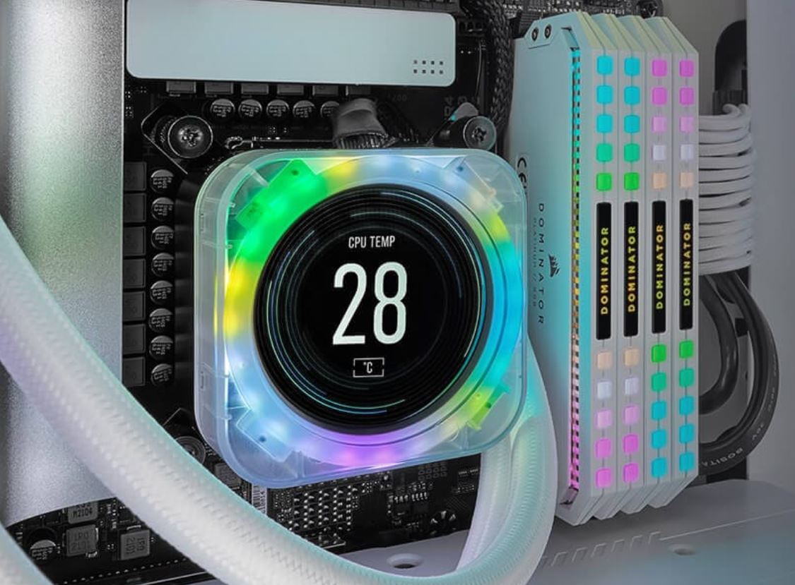 Buy CORSAIR iCUE ELITE CPU Cooler LCD Display Upgrade Kit ICE ...
