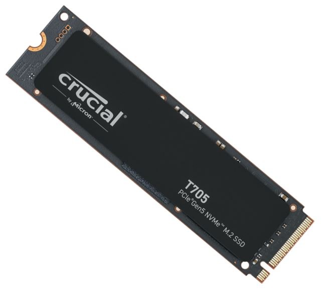 Buy Crucial T705 4TB Gen5 NVMe SSD - 14100/12600 MB/s R/W 2400TBW 1500K ...