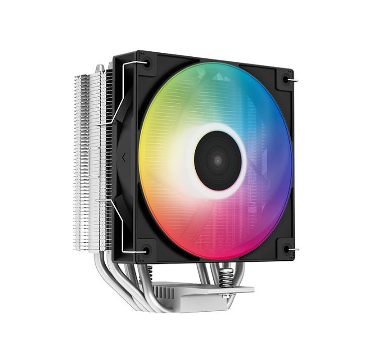 Buy DeepCool AG400 LED CPU Cooler 4 Heat Pipes, 6 Colour LED, 120mm PWM ...
