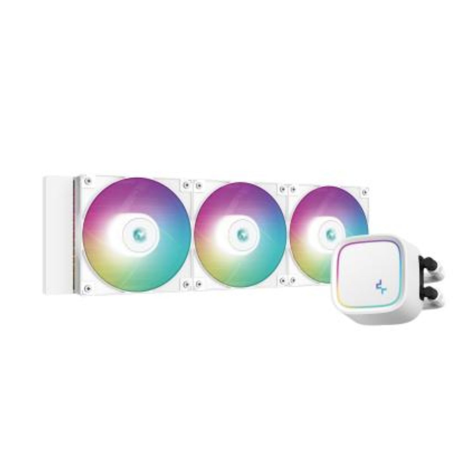 Buy DeepCool LE720 WH 360mm ARGB All-in-One Liquid Cooler 250W Heat ...