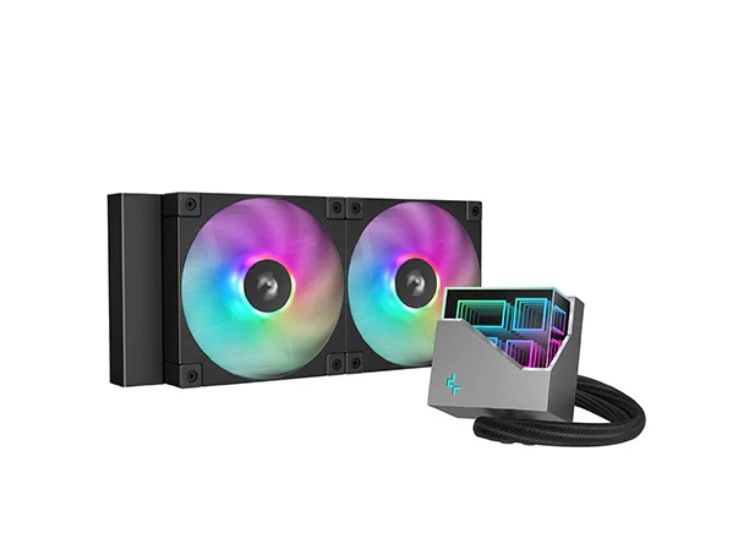 Buy DeepCool LT240 A-RGB High-performance Liquid CPU Cooler 240mm, 2x ...