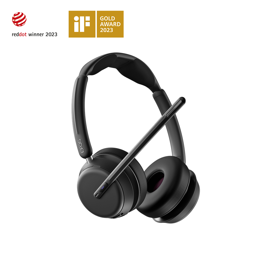 Buy EPOS IMPACT 1060T Duo Bluetooth Headset, MS Teams, For PC/Softphone, USB-C Connection, BTD ...