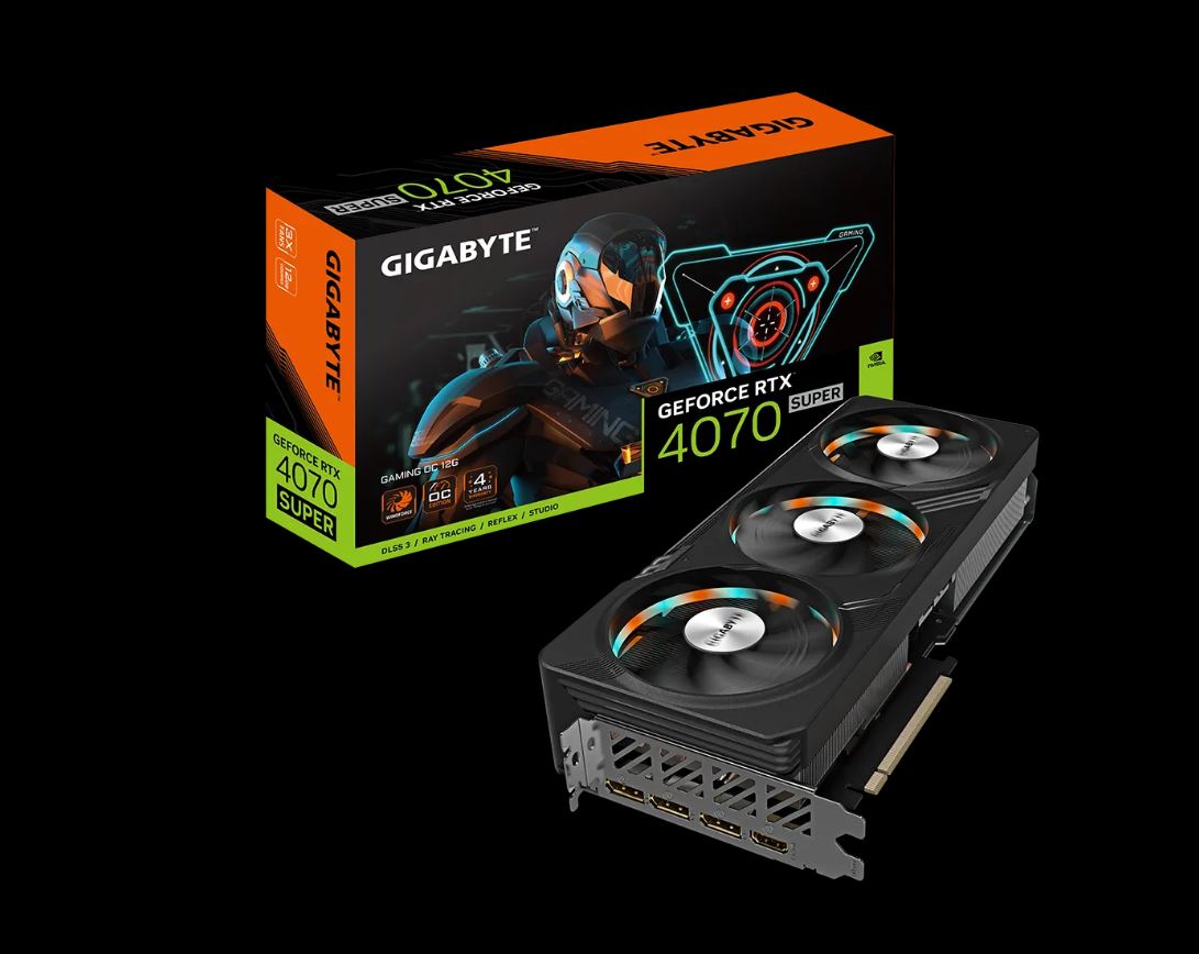 Buy Gigabyte nVidia GeForce RTX 4070 Super GAMING OC 12GD GDDR6X Video ...