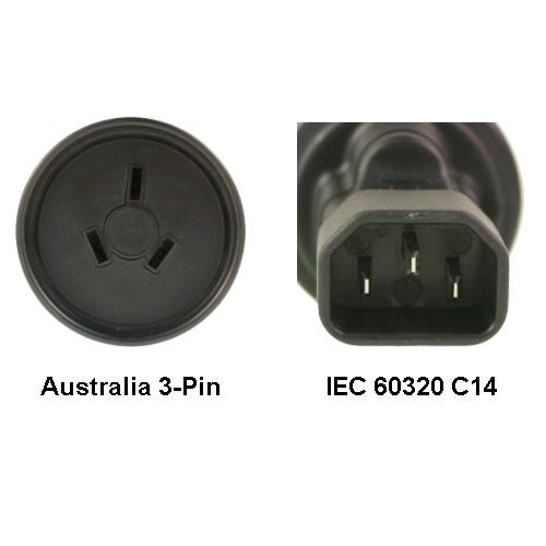 Buy InLine AU to IEC 60320 C14 Power Plug Adapter - MyDeal Australia
