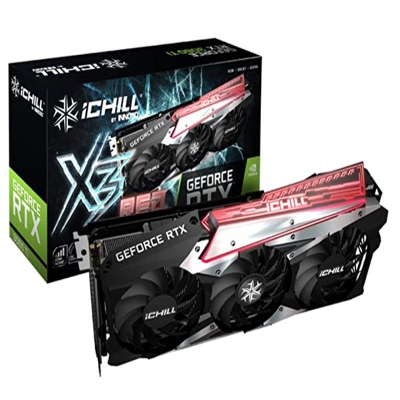 Buy INNO3D nVidia GeForce RTX 3060 Ti iCHILL X3 RED LHR 8GB GDDR6 GPU ...