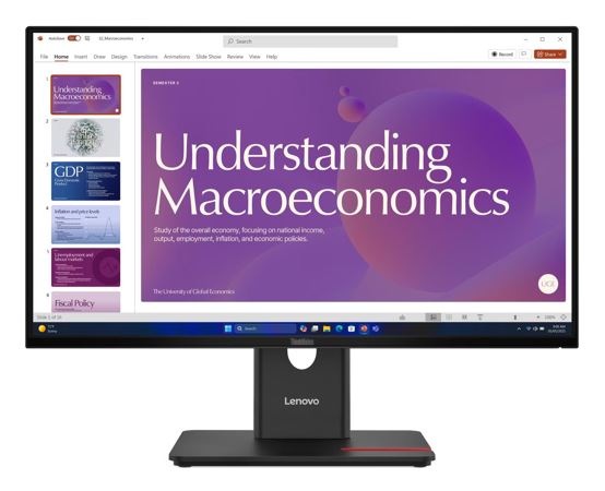 Buy LENOVO ThinkVision T24D-40 23.8'/24' 120Hz FHD IPS Monitor USB-C ...