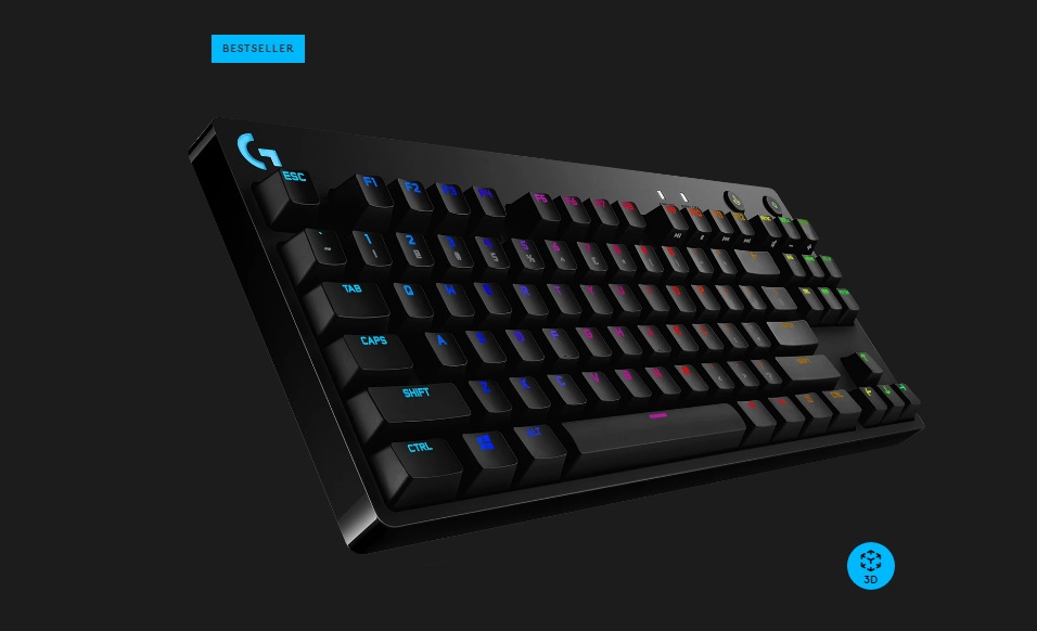 Buy Logitech G PRO X TKL Wireless Mech Gaming Keyboard Black Internet ...