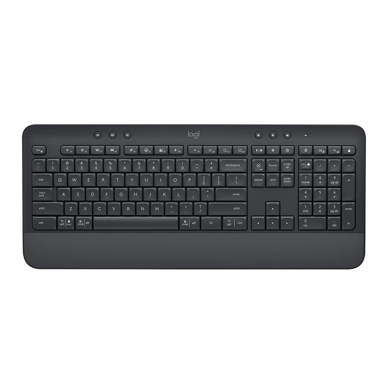 Buy Logitech Signature K650 Comfort Full-Size Wireless Keyboard with ...