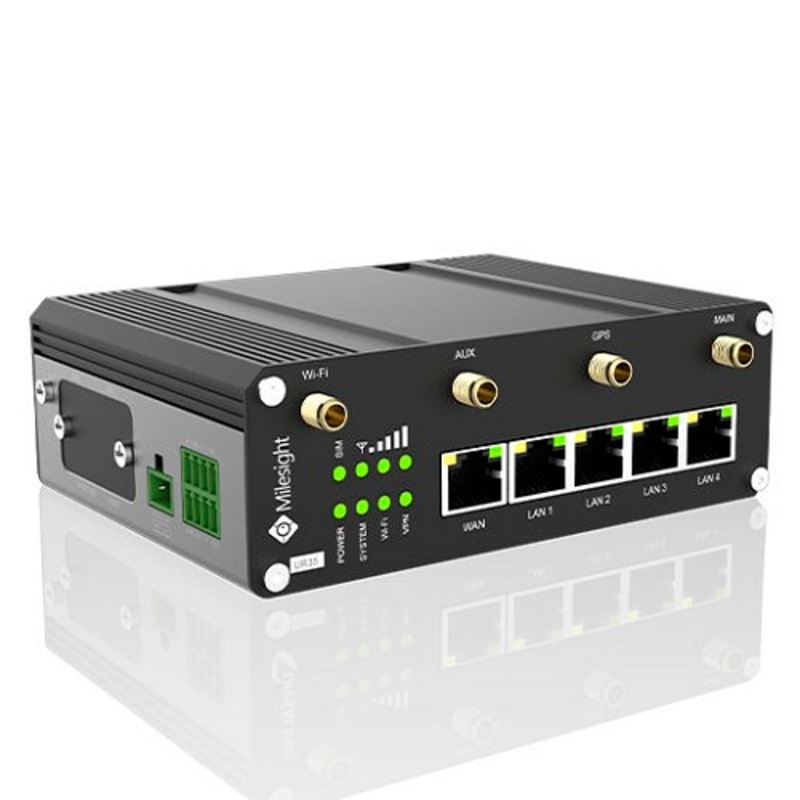 Buy Milesight 4G Failover Router, Dual Sim, 5x PoE Ports, Wi-Fi, GPS ...