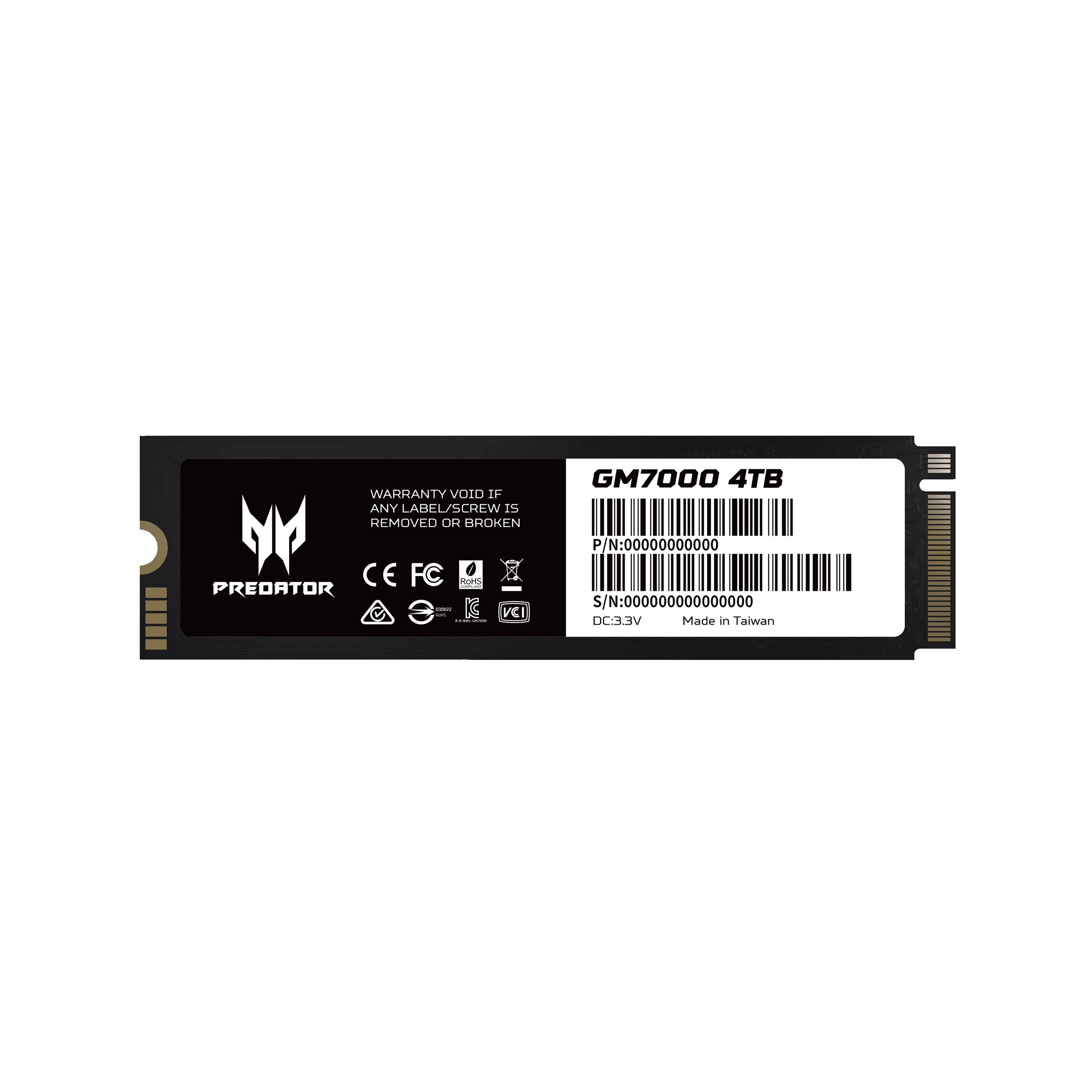 Buy PREDATOR GM7000 2TB (with HS) NVMe PCIe SSD Dram cache , Read up to ...