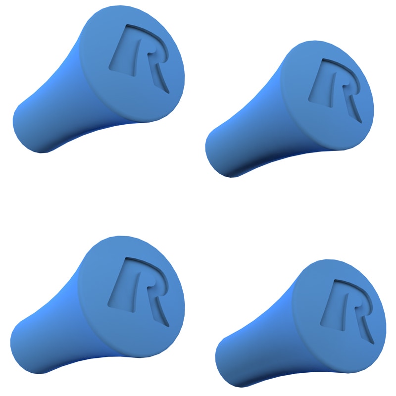 Buy RAP-UN-CAP-4-BLUEU - RAM X-Grip Blue Rubber Cap 4-Pack - MyDeal ...