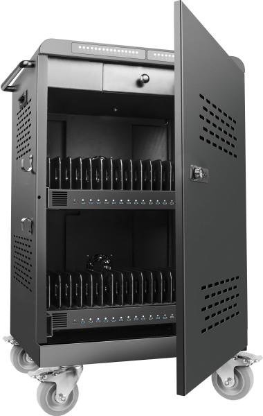 Buy Shintaro 32 ports USB-C charging cart 2000W for NoteBooks and other ...