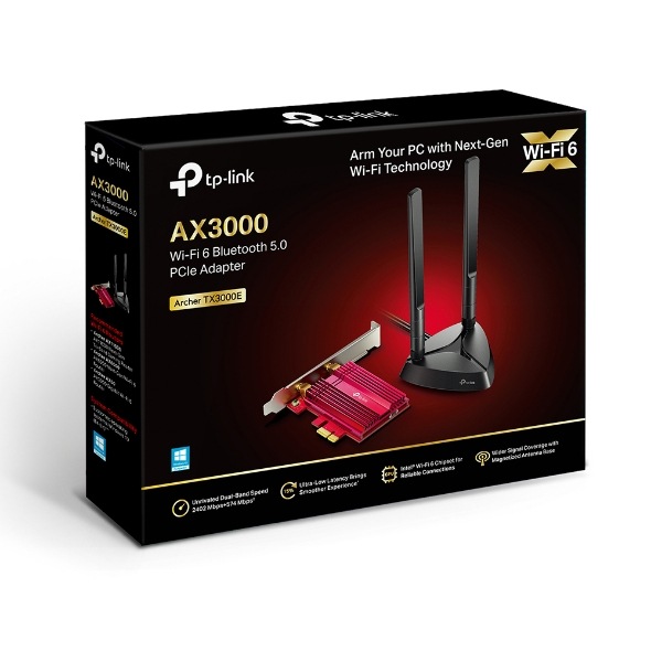 Buy TP-Link Archer TX3000E AX3000 Wi-Fi 6 (802.11ax) Bluetooth 5.0 PCIe ...
