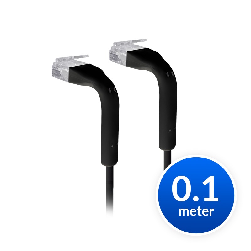 Buy Ubiquiti UniFi Patch Cable Single Unit, 0.1m, Black, Both End ...