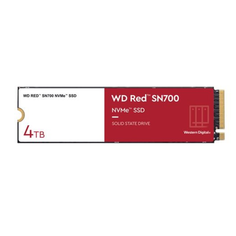 Buy Western Digital WD Red SN700 4TB NVMe NAS SSD 3400MB/s 3100MB/s R/W 5100TBW 550K/520K IOPS M ...