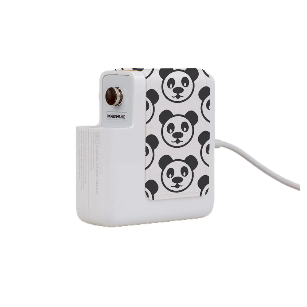 Buy 30W Wall Charger Wrap (125mm x 30mm), Paper Leather, Panda Heads ...