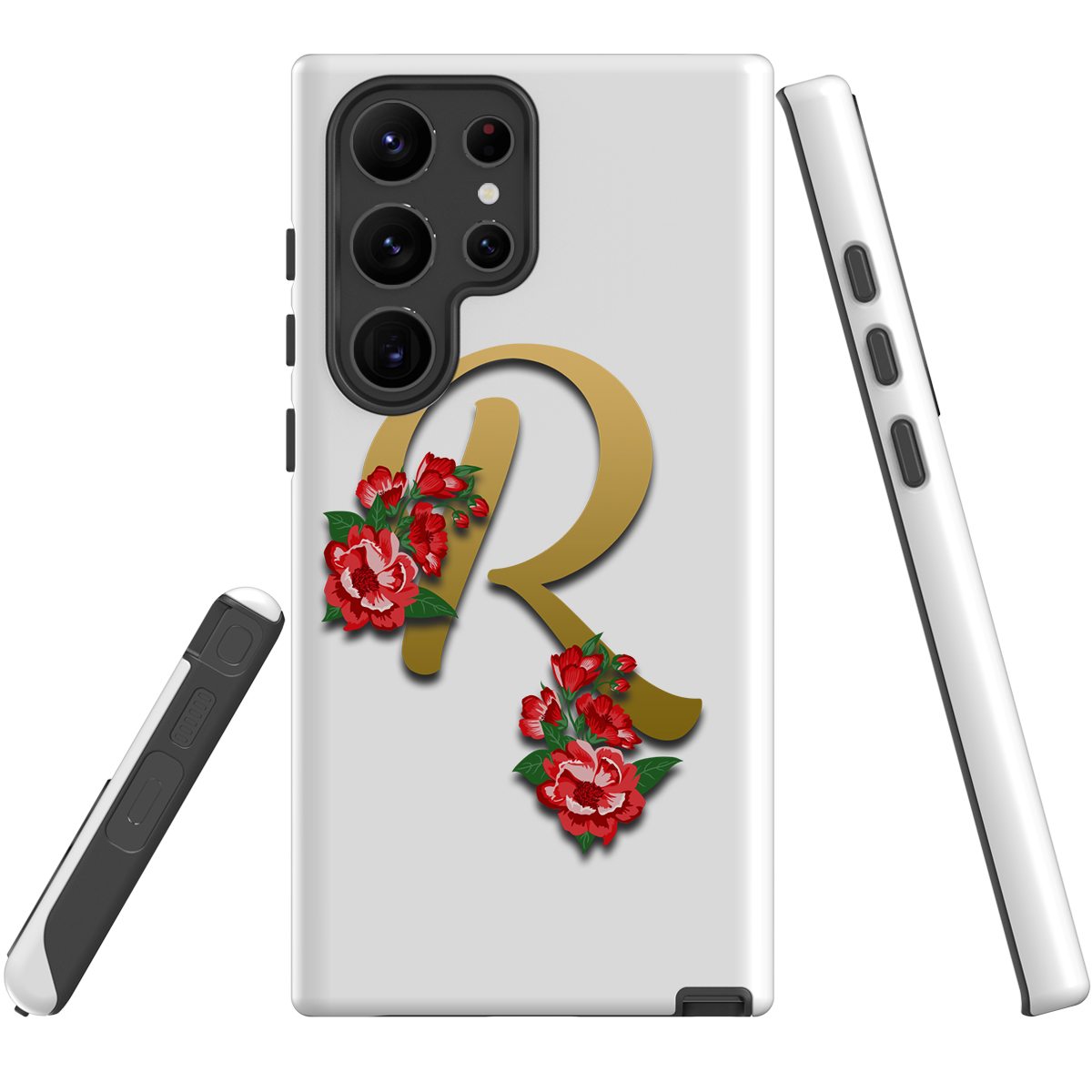 Buy For Samsung Galaxy S23 Ultra Case Shielding Cover, Letter R ...