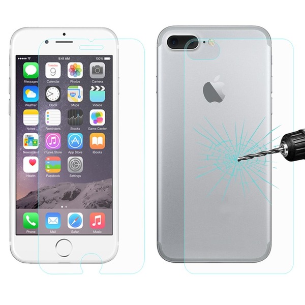 Buy For iPhone 8 PLUS,7 PLUS Screen Protector,Front,Back Tempered Glass ...