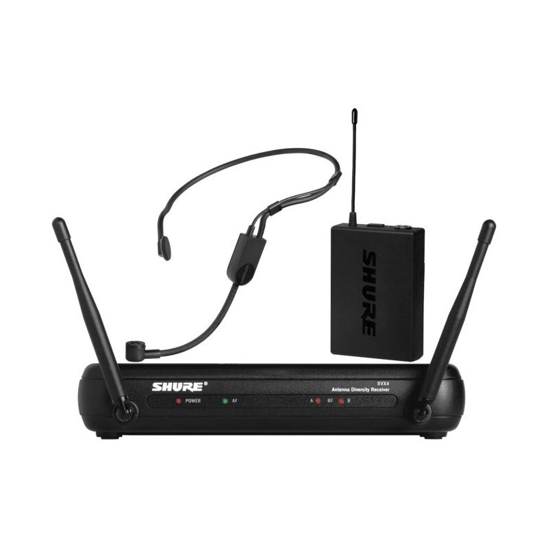 Buy SVX14P31 SHURE Diversity Headset Mic System 558-570Mhz Shure Kit ...