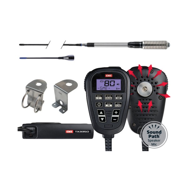 Buy TX3350UVP GME Tx3350 Ultimate Value Pack GME Super Compact UHF CB ...