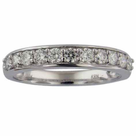 Buy Bevilles Jewellers 10ct White Gold 0.51ct Diamond Eternity Ring ...