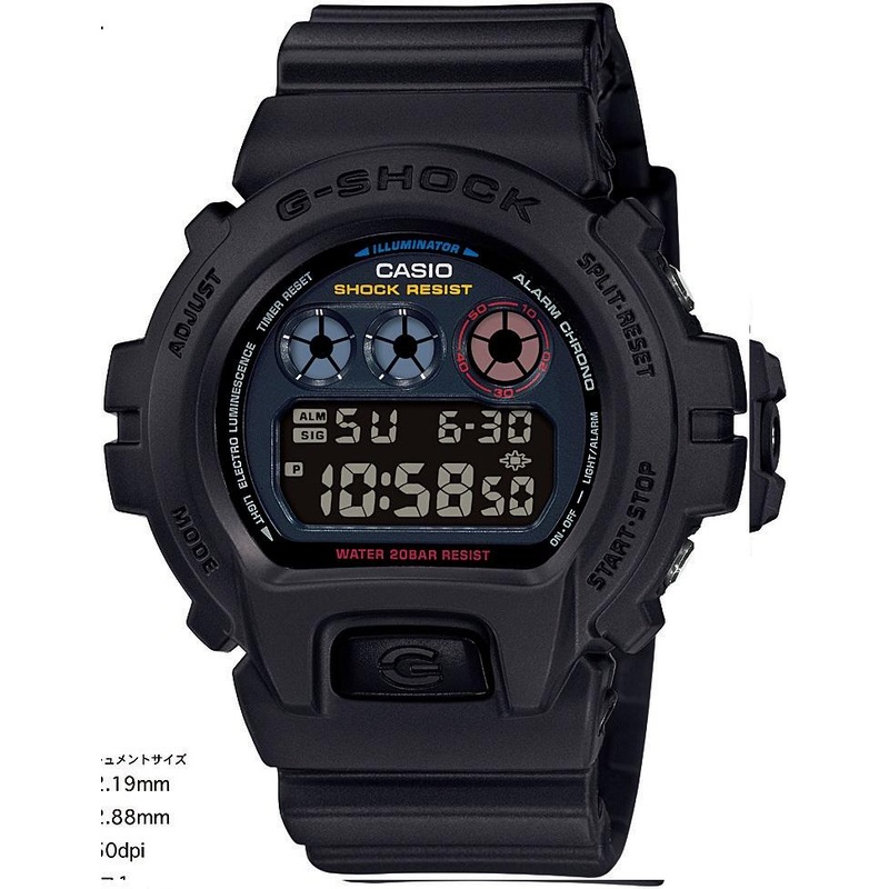 Buy Casio G Shock Tokyo Nights Digital Watch DW-6900BMC-1DR Resin DW ...
