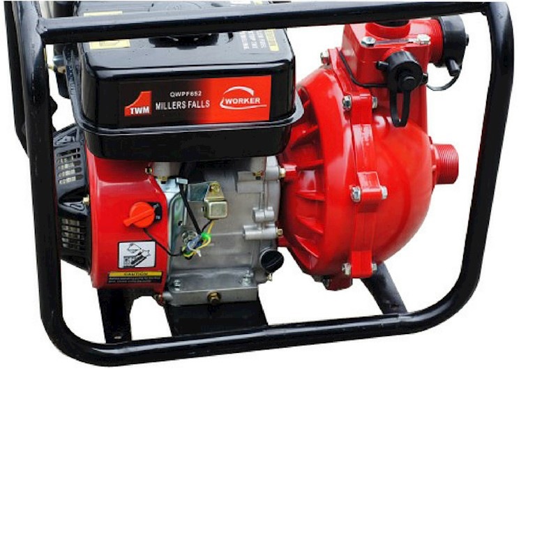 2" Fire Fighting Water Transfer Pump 6.5HP Petrol High Flow 2inch ...