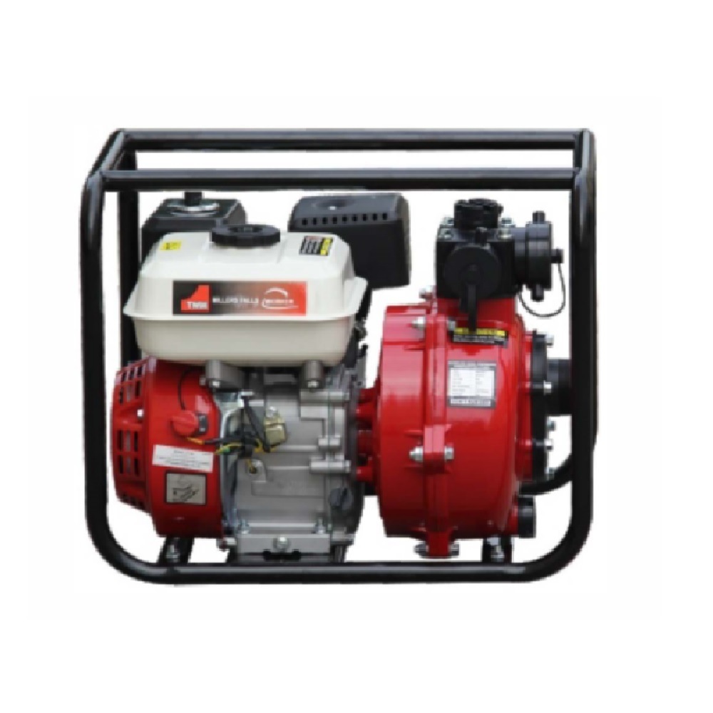 Buy 2" Fire Fighting Water Transfer Pump Twin Impeller 6.5HP Petrol ...