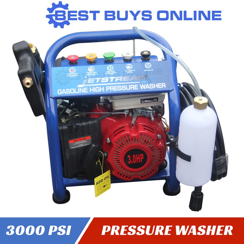 Buy Pressure Washer 3000 PSI JetStream High Pressure Cleaner Water ...