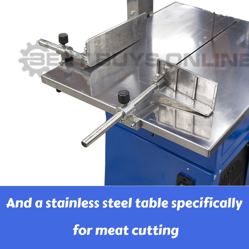 Buy Meat Cutting Band Saw 10" with Meat Mincer Bandsaw Slicer Grinder ...