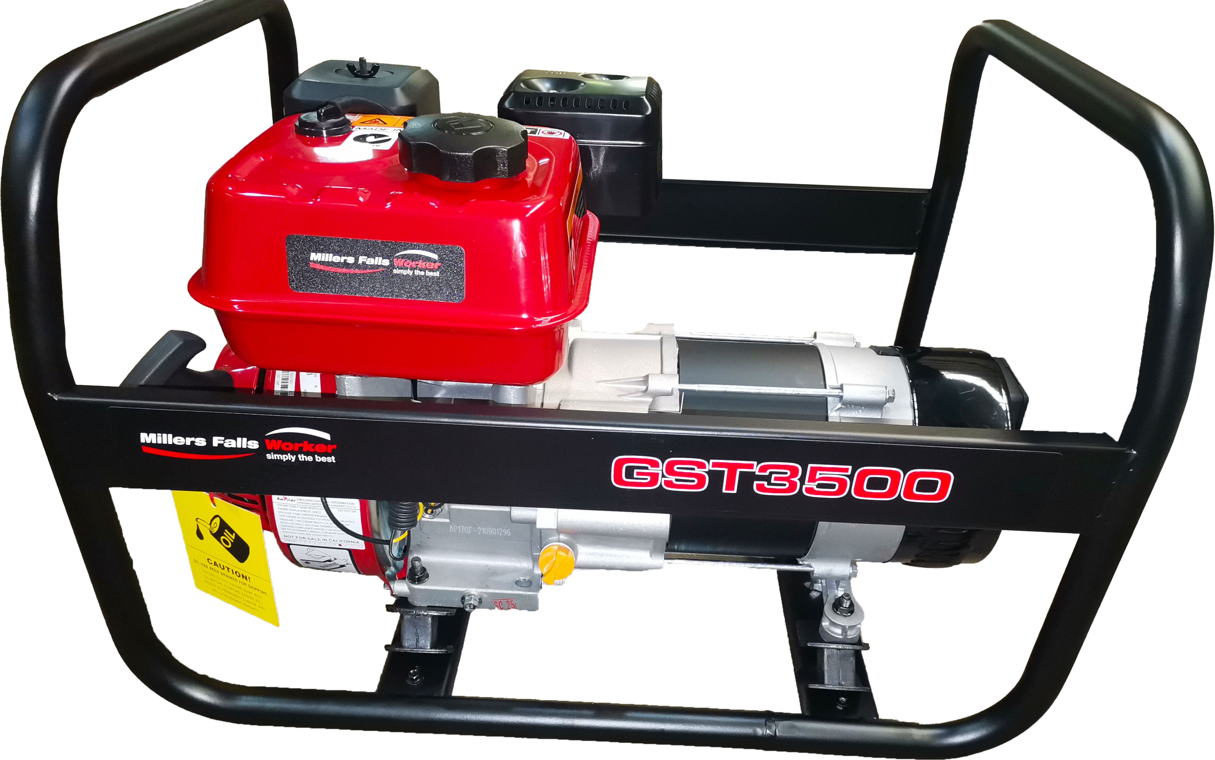 Buy Generator 3.5 KVA Millers Falls GST3500 - MyDeal Australia