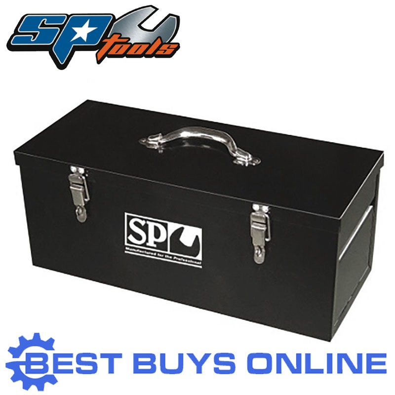 Buy SP Tools Toolbox UTE Off Road Black Steel Portable Toolbox Storage ...