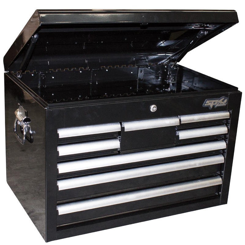 Buy SP Tools Tool Box 8 Drawer Deep Cabinet Truck UTE Tool Chest ...