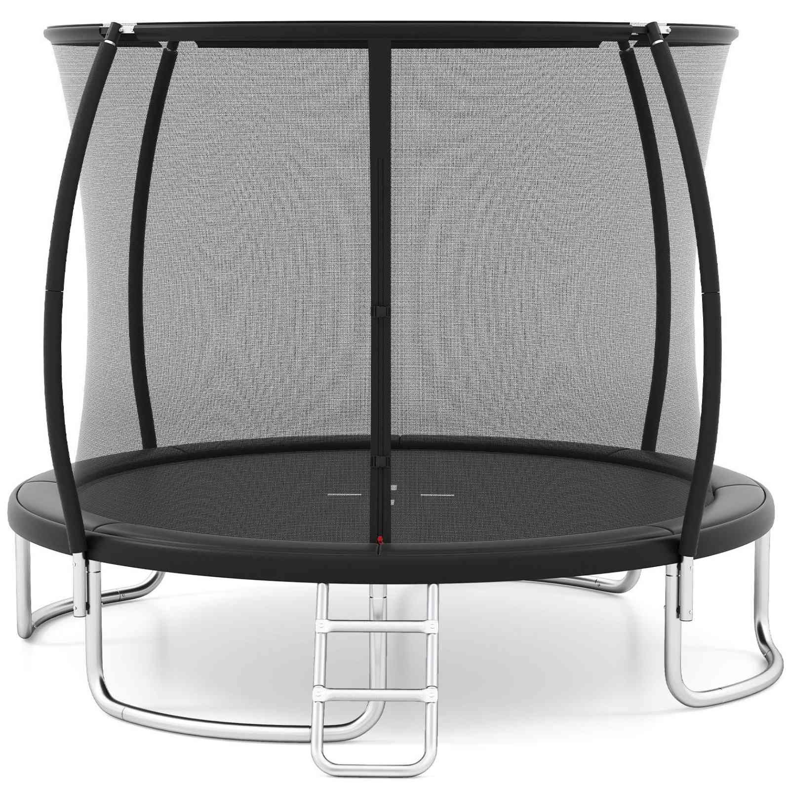 Buy Costway 10FT Outdoor Trampoline w/Enclosure Net Ladder & Anti-Rust ...