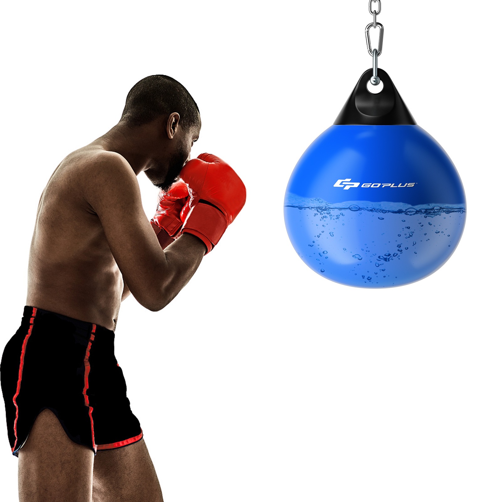 Buy Costway 45cm 50kg Heavy Water Filled Punching Aqua Training Boxing ...