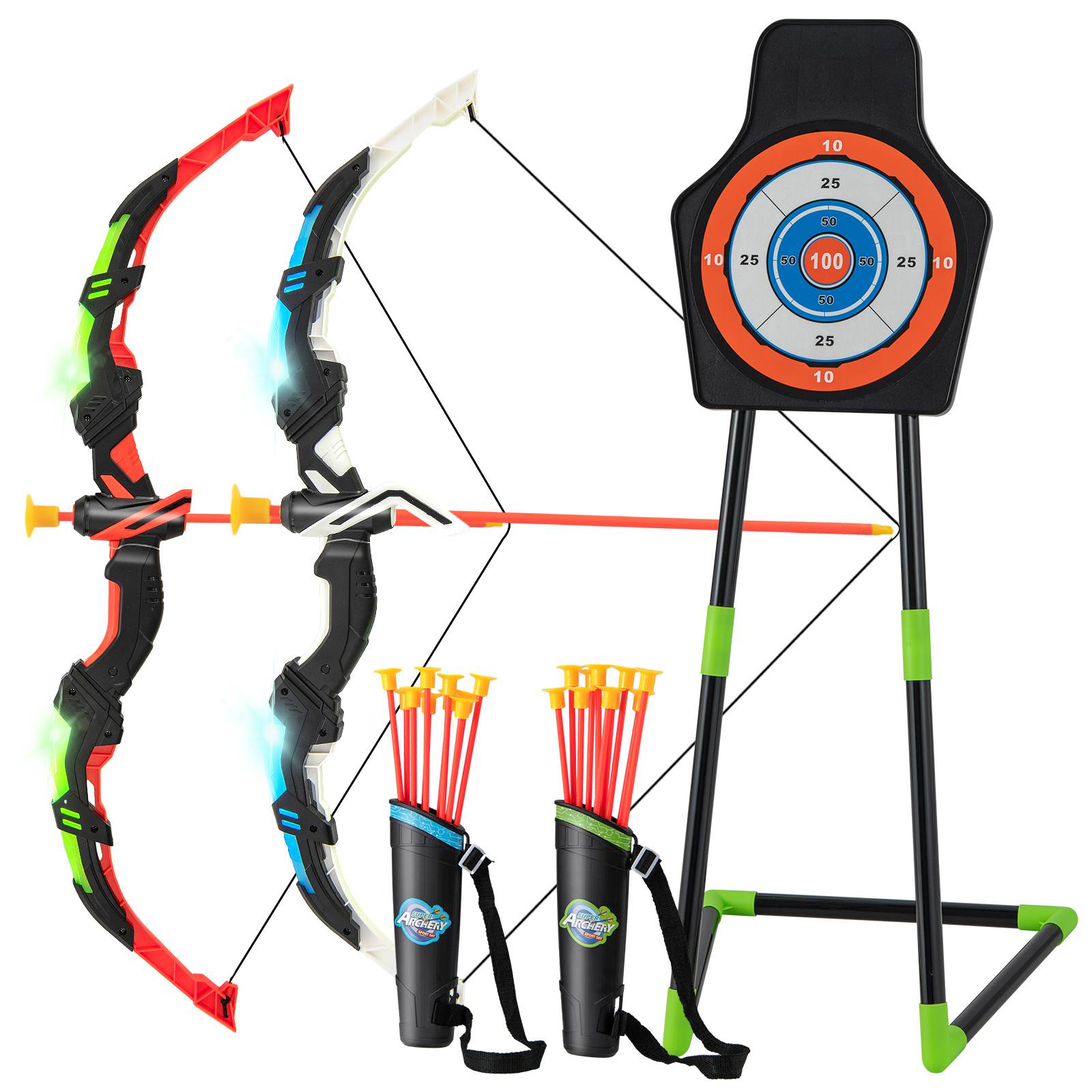 Buy Costway Compound Archery Set Toy Archery Bow&Target Shooting ...