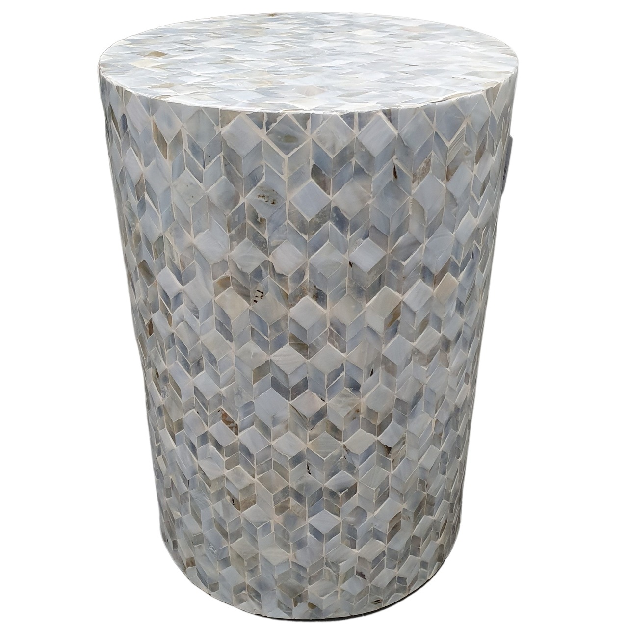 Buy Casa Round Capiz Sheel Side Table - MyDeal Australia