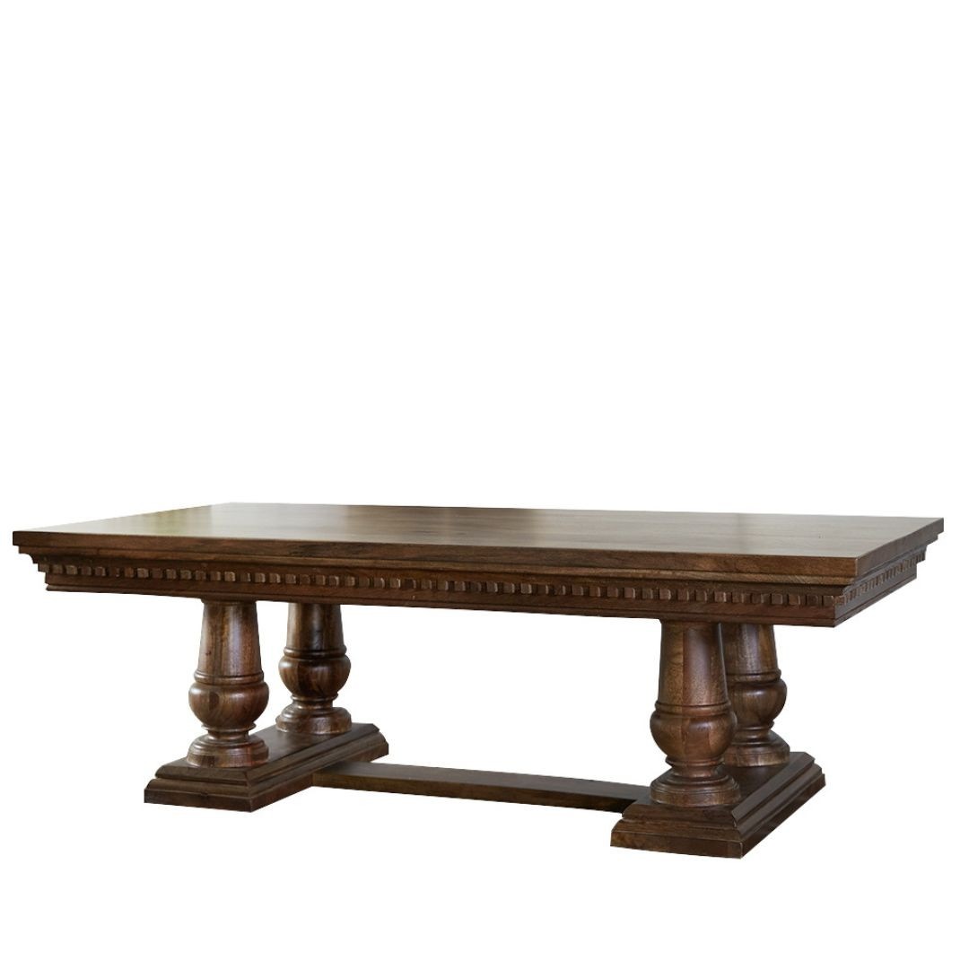 Buy Wisteria Design Laurent Dining Table in Walnut Grey - MyDeal Australia