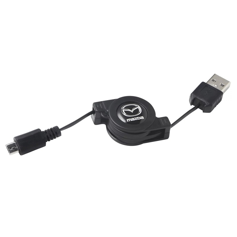 Buy Genuine Mazda Audio Retractable Micro USB Cable Android MZDAACMUSB ...