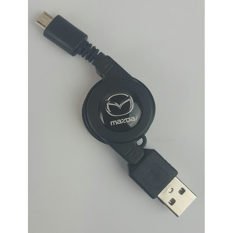 Genuine Mazda Audio Retractable Micro USB Cable Android MZDAACMUSB 3 ...