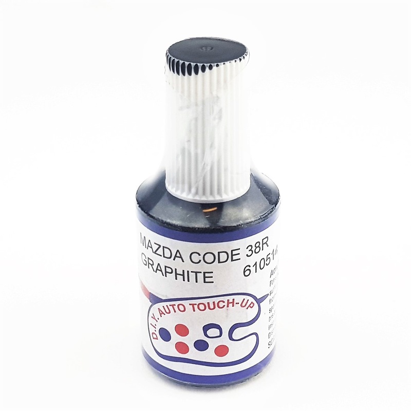 Buy 38R Graphite Touch Up Paint For Mazda 2 3 6 CX-5 CX-9 BT-50 CX-3 CX ...