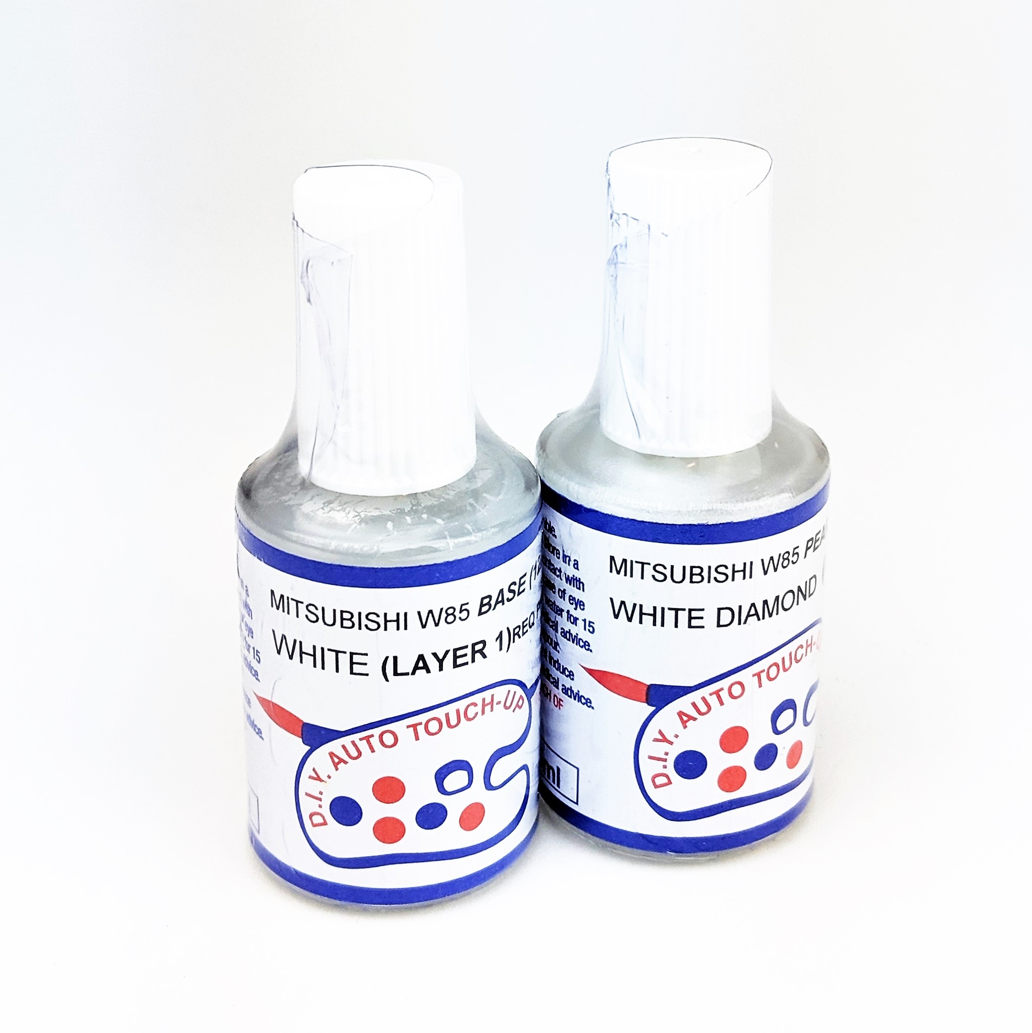 Buy W85 White Diamond Pearl Touch Up Paint For Mitsubishi Triton Pajero ASX Mirage - MyDeal ...