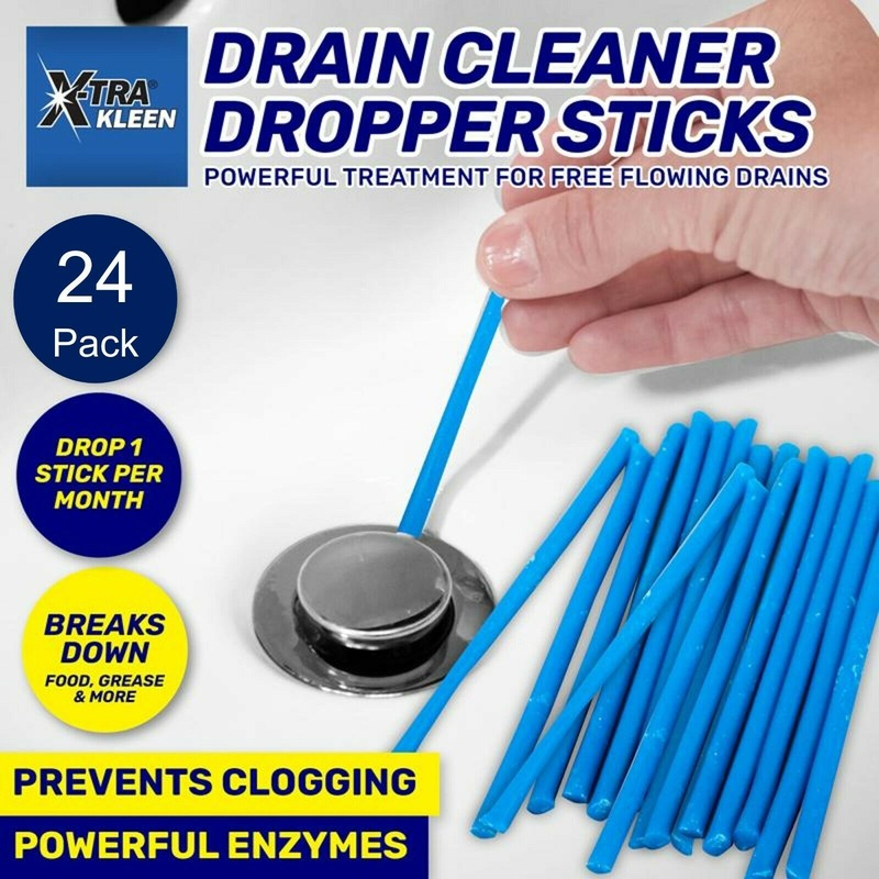 Buy 24Pcs Drain Sink Cleaner Stick Dropper - MyDeal
