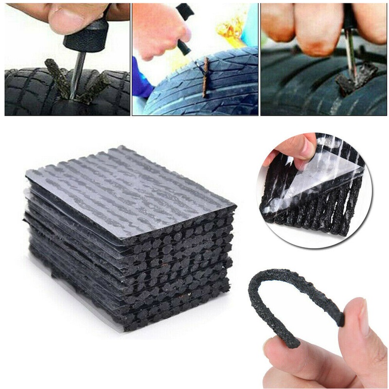 Buy 50x Tyre Repair Plugs Car Tire Puncture Recovery Tyre Tubeless Seal ...