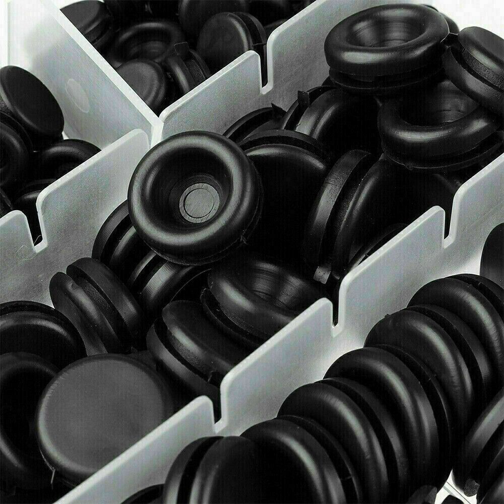Buy Auto Rubber Grommet Assortment Set 400 Pcs Fastener Kit Blanking 7 ...