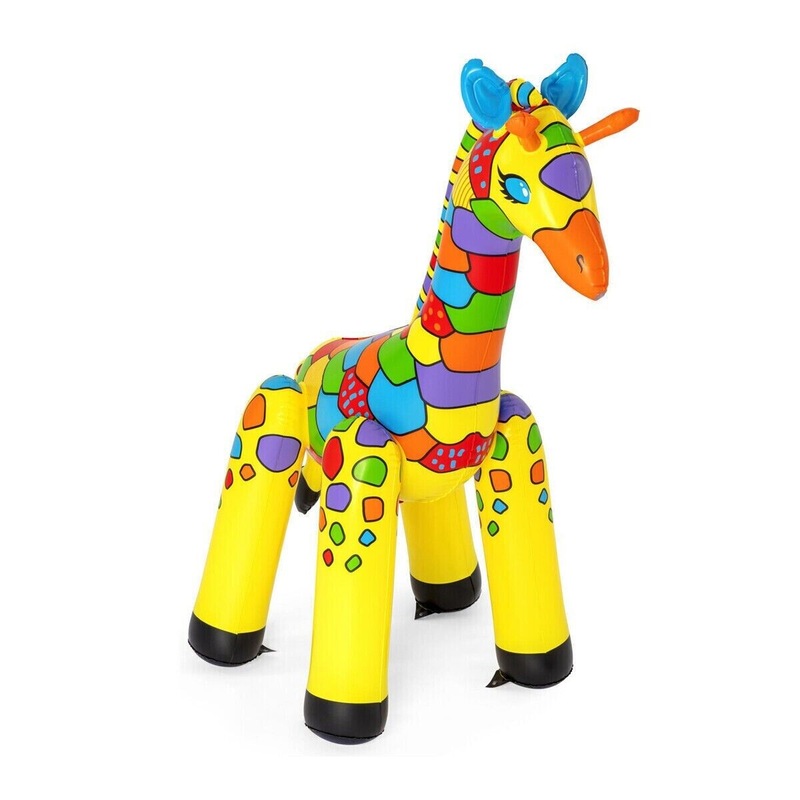 Buy Bestway Inflatable Jumbo Giraffe Sprinkler Colorful Kids Fun Summer ...