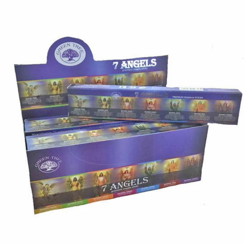 Buy Green Tree 7 Angels 144 Incense Sticks - MyDeal
